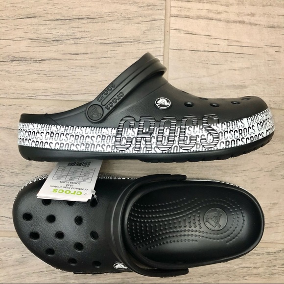 CROCS | Shoes | Crocs Mens Crocband Logo Motion Clog Sandals New | Poshmark